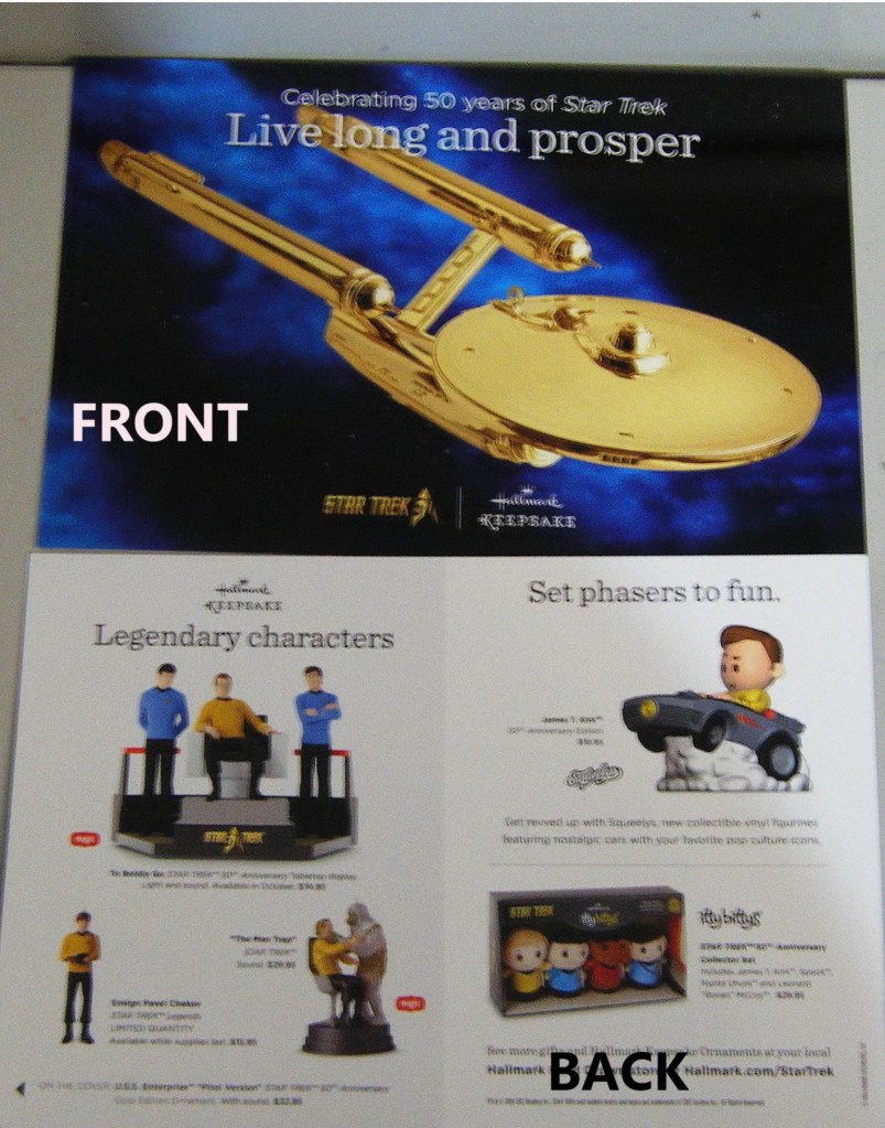 Print Ads | Hallmark Star Trek Ornaments
