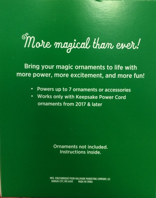 Hallmark Keepsake Ornament Legacy Cords and Magic Cords (2017 ...