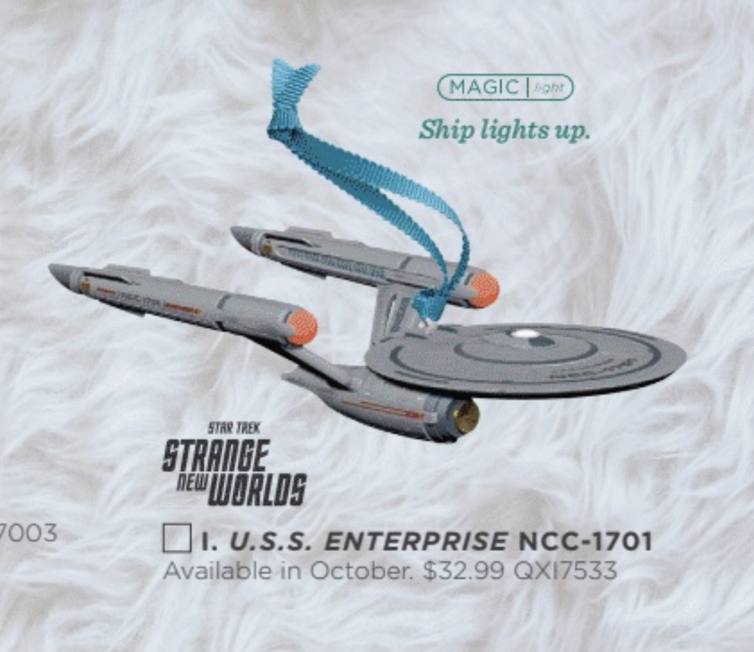 Ent. NCC-1701 (SNW) | Hallmark Star Trek Ornaments