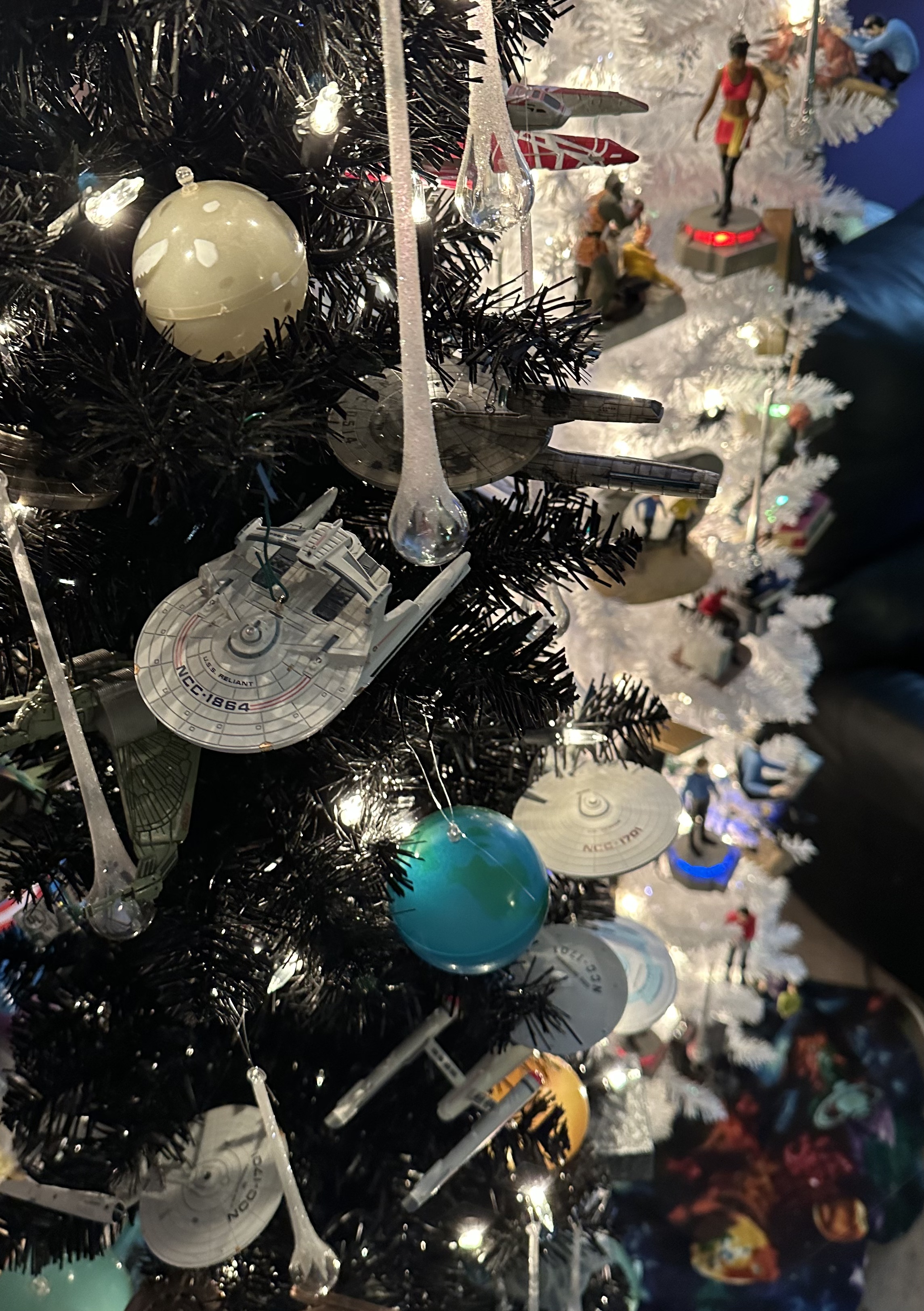 White Trees | Hallmark Star Trek Ornaments