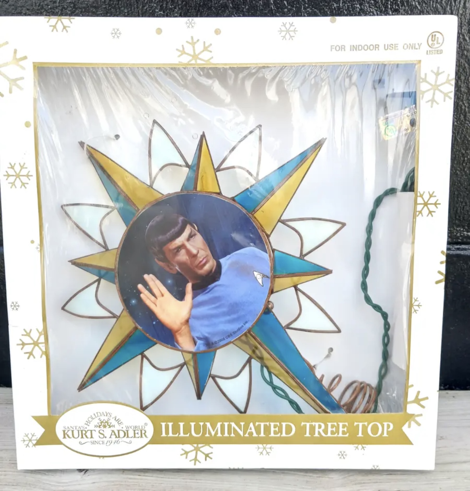 Spock Tree Topper Available | Hallmark Star Trek Ornaments