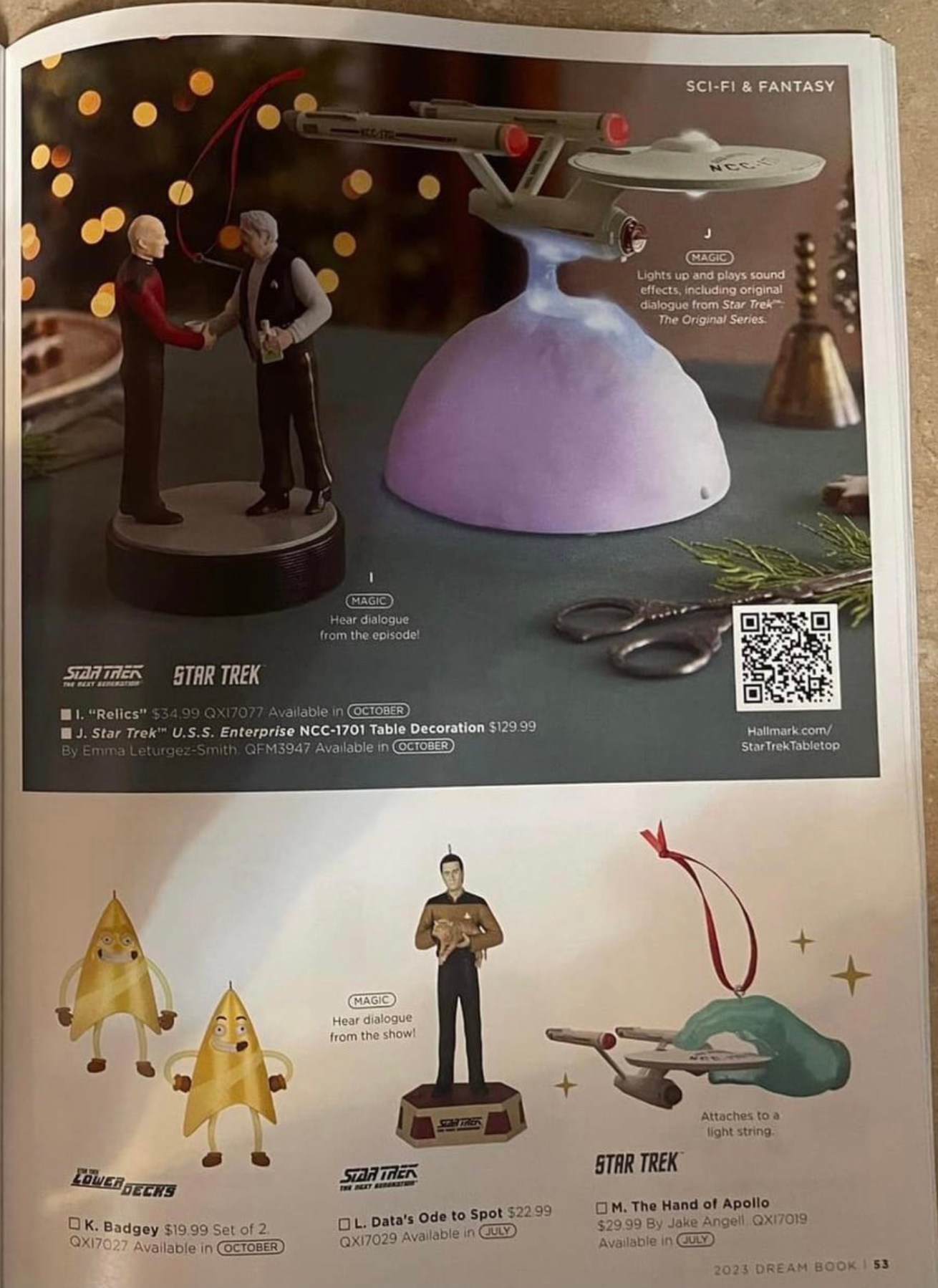 2023 Hallmark Star Trek Ornament Lineup! *UPDATED* | Hallmark Star Trek ...