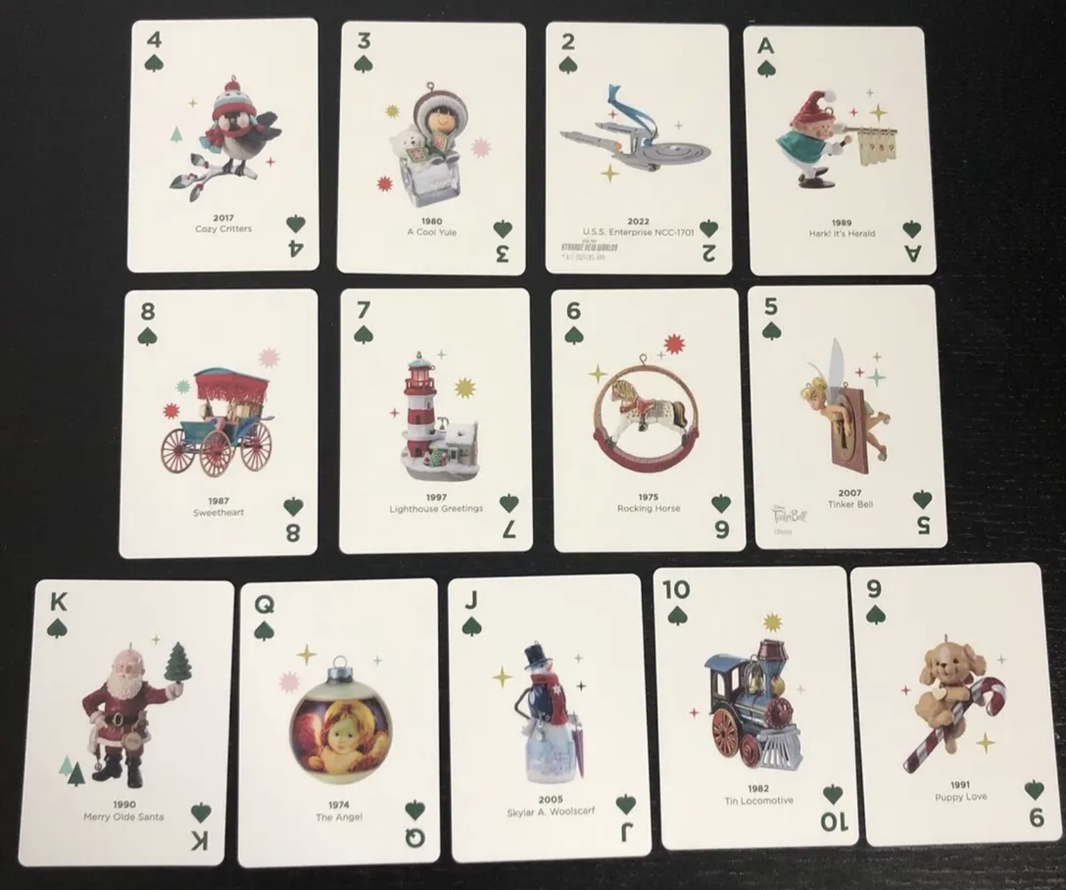 Hallmark 50th Anniversary KOC Exclusive Playing Cards (112PLA ...