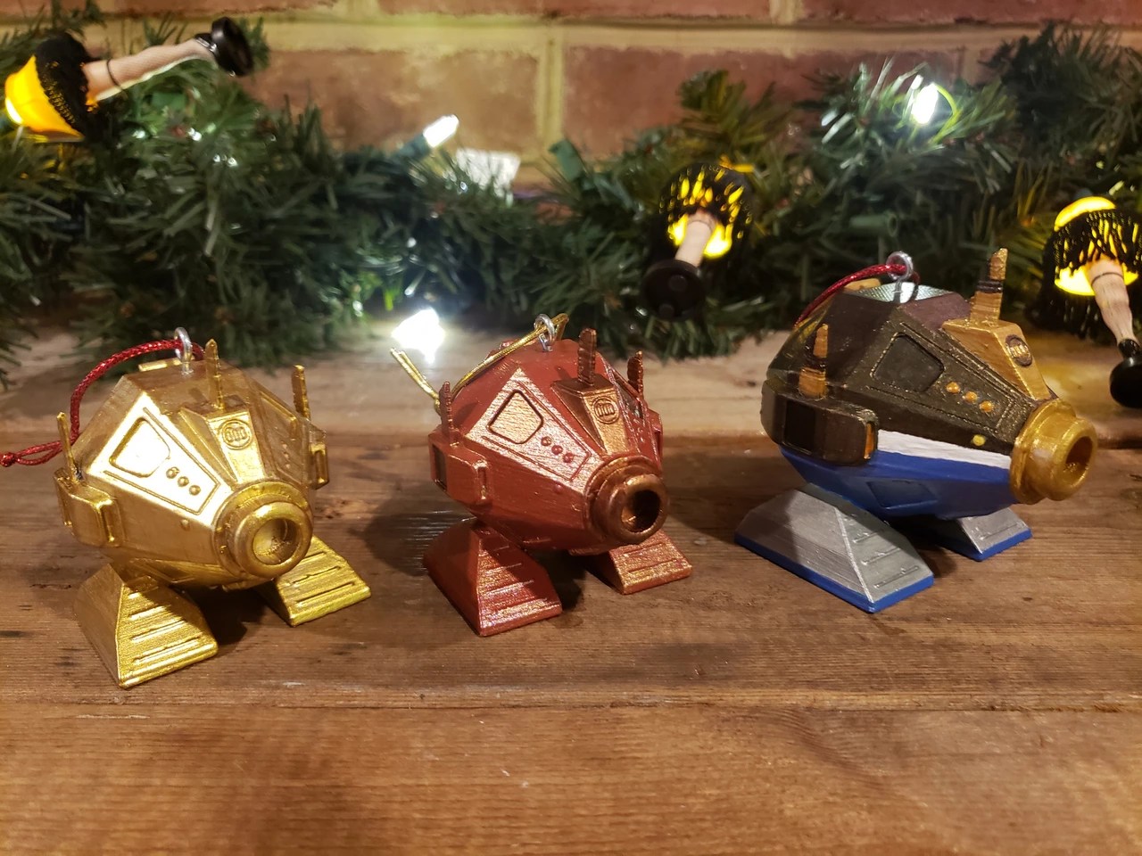 3D Printed Peanut Hampers! | Hallmark Star Trek Ornaments