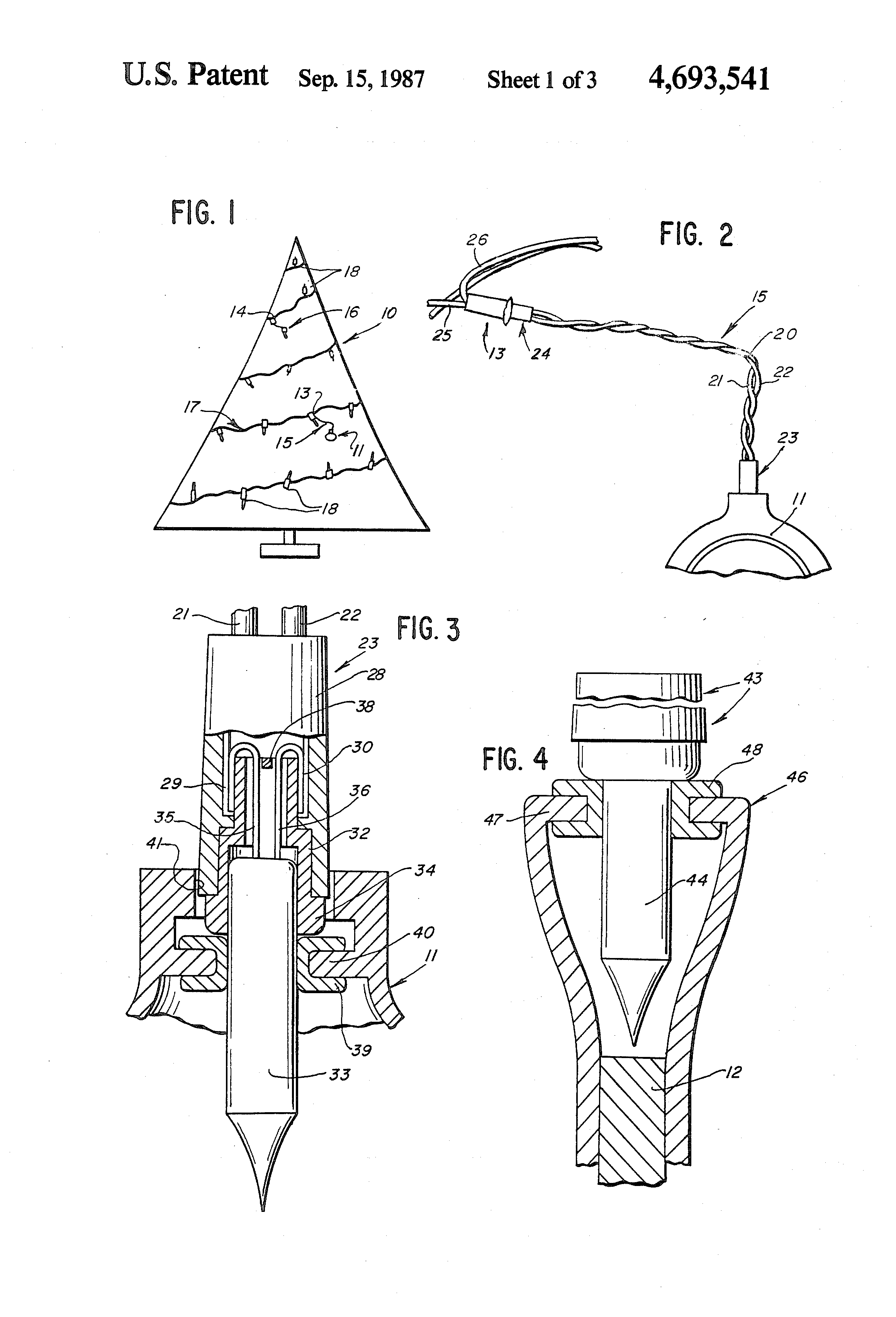 Adjustable Christmas Light System Patent | Hallmark Star Trek Ornaments