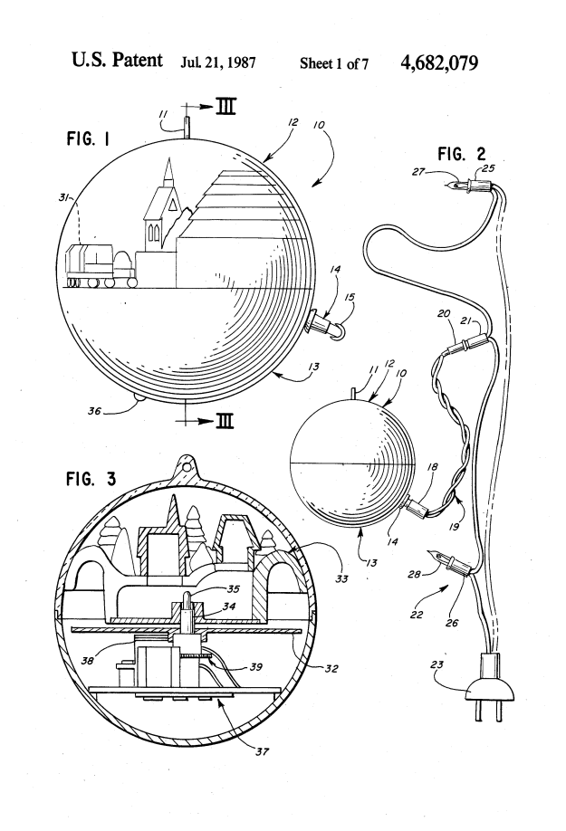 Hallmark Patents | Hallmark Star Trek Ornaments
