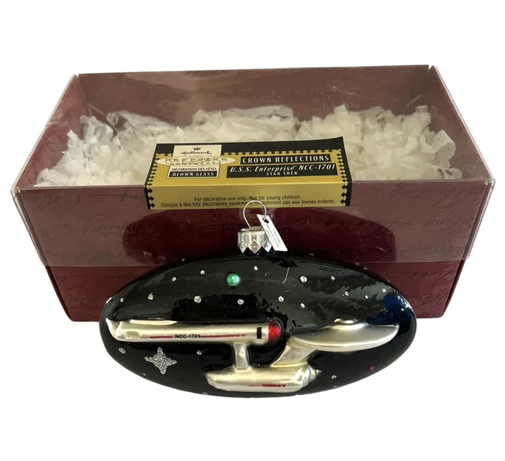 020. U.S.S. Enterprise NCC-1701 / STAR TREK | Hallmark Star Trek Ornaments