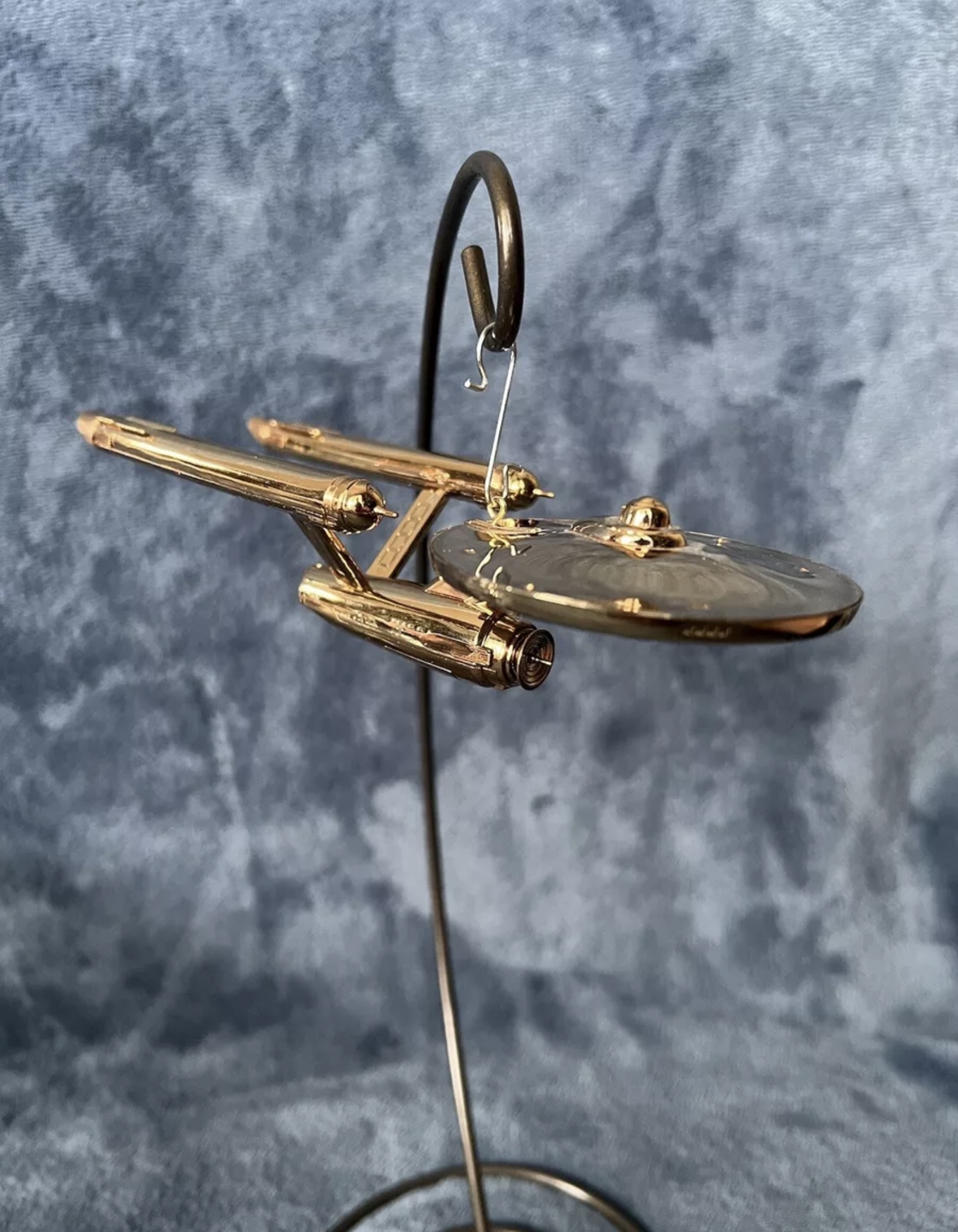 078. U.S.S. Enterprise NCC-1701 [Pilot – Gold Edition] | Hallmark Star ...