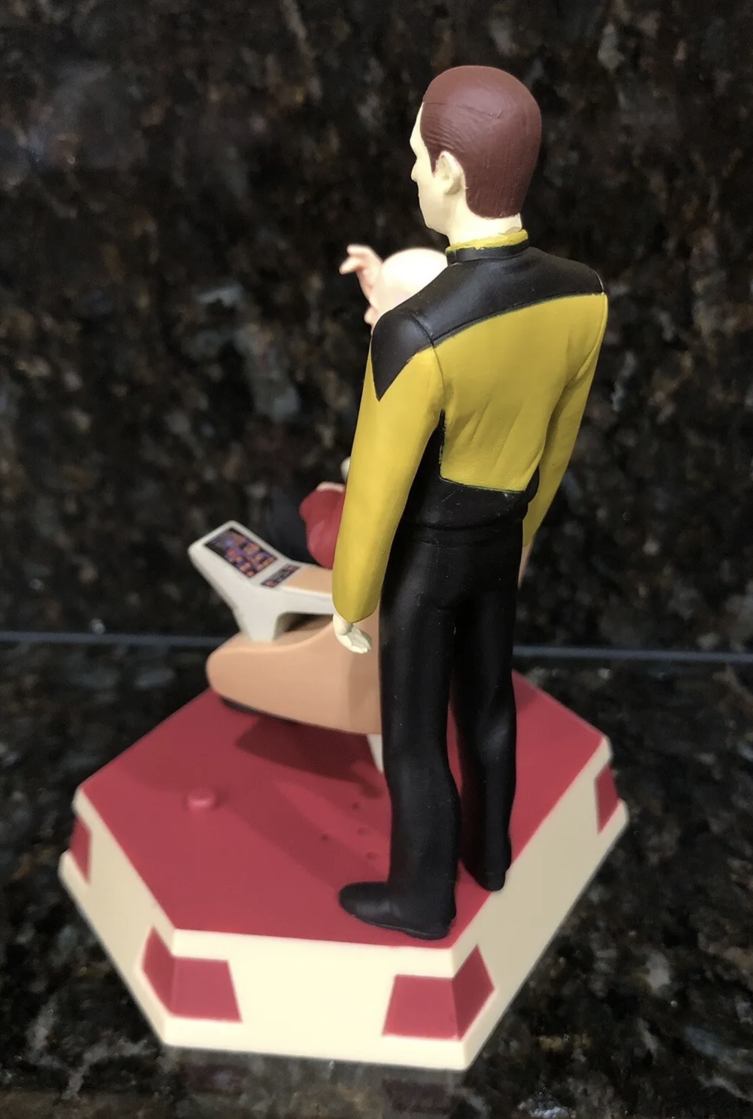 083. Captain Jean-Luc Picard & Lt. Commander Data | Hallmark Star Trek ...
