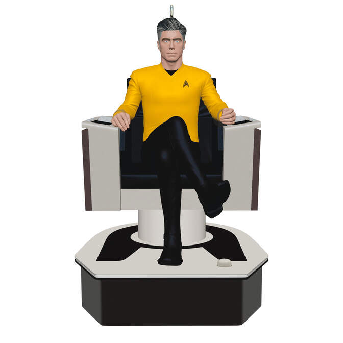 Captain Pike Ornament Transcription | Hallmark Star Trek Ornaments