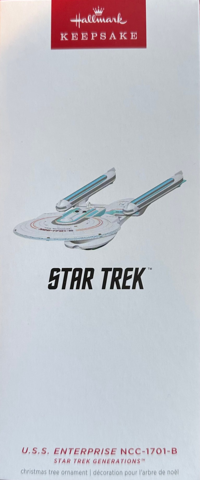 Ent. NCC-1701-B | Hallmark Star Trek Ornaments