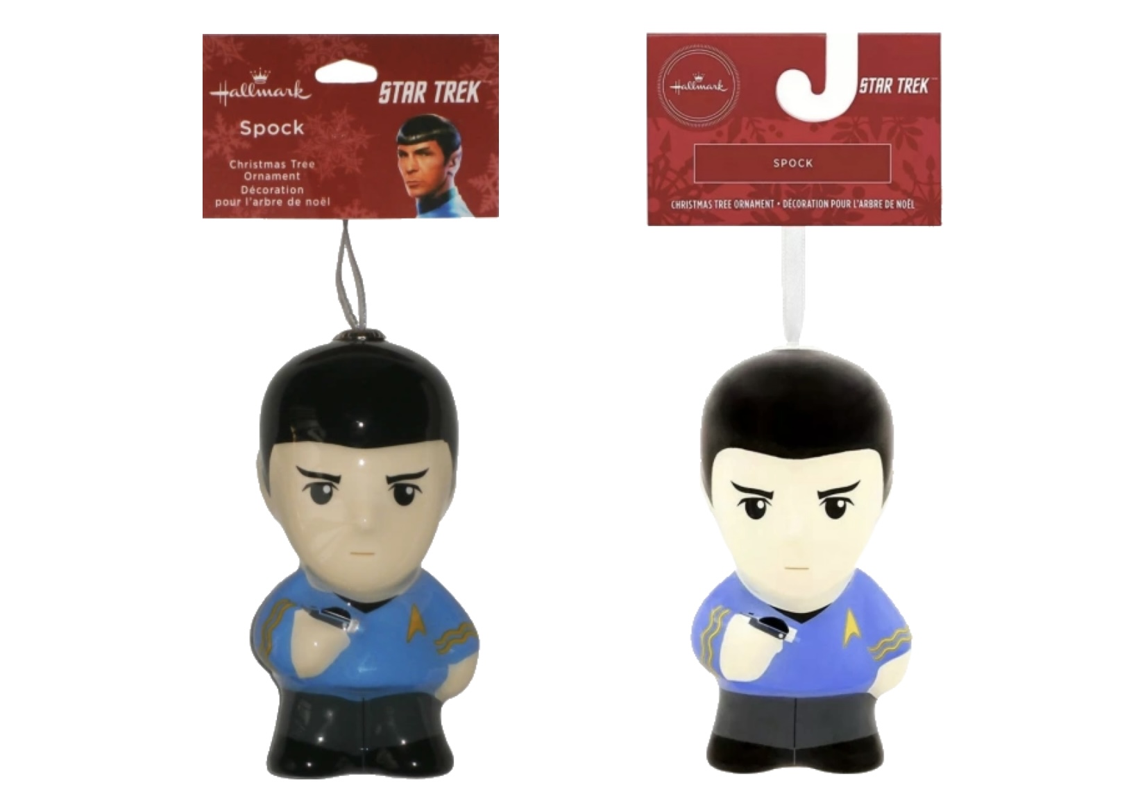 092. Spock (Decoupage) | Hallmark Star Trek Ornaments