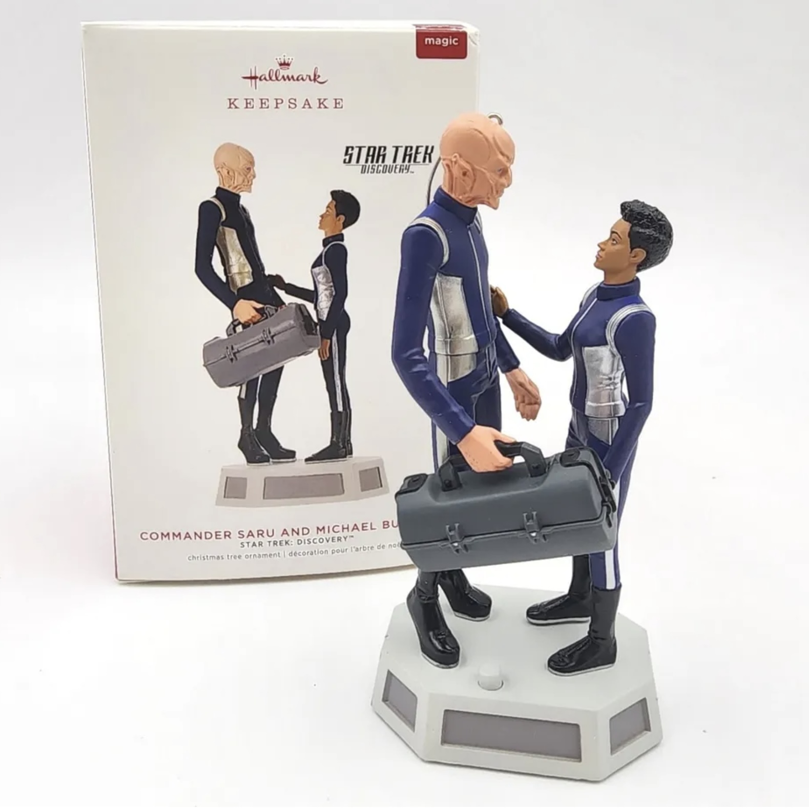 095. Commander Saru & Michael Burnham | Hallmark Star Trek Ornaments