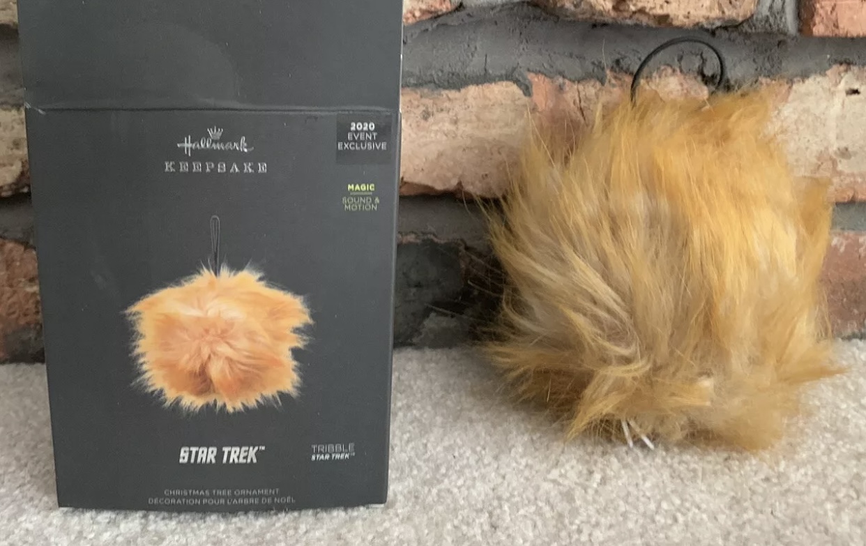 103. Tribble (orange) | Hallmark Star Trek Ornaments