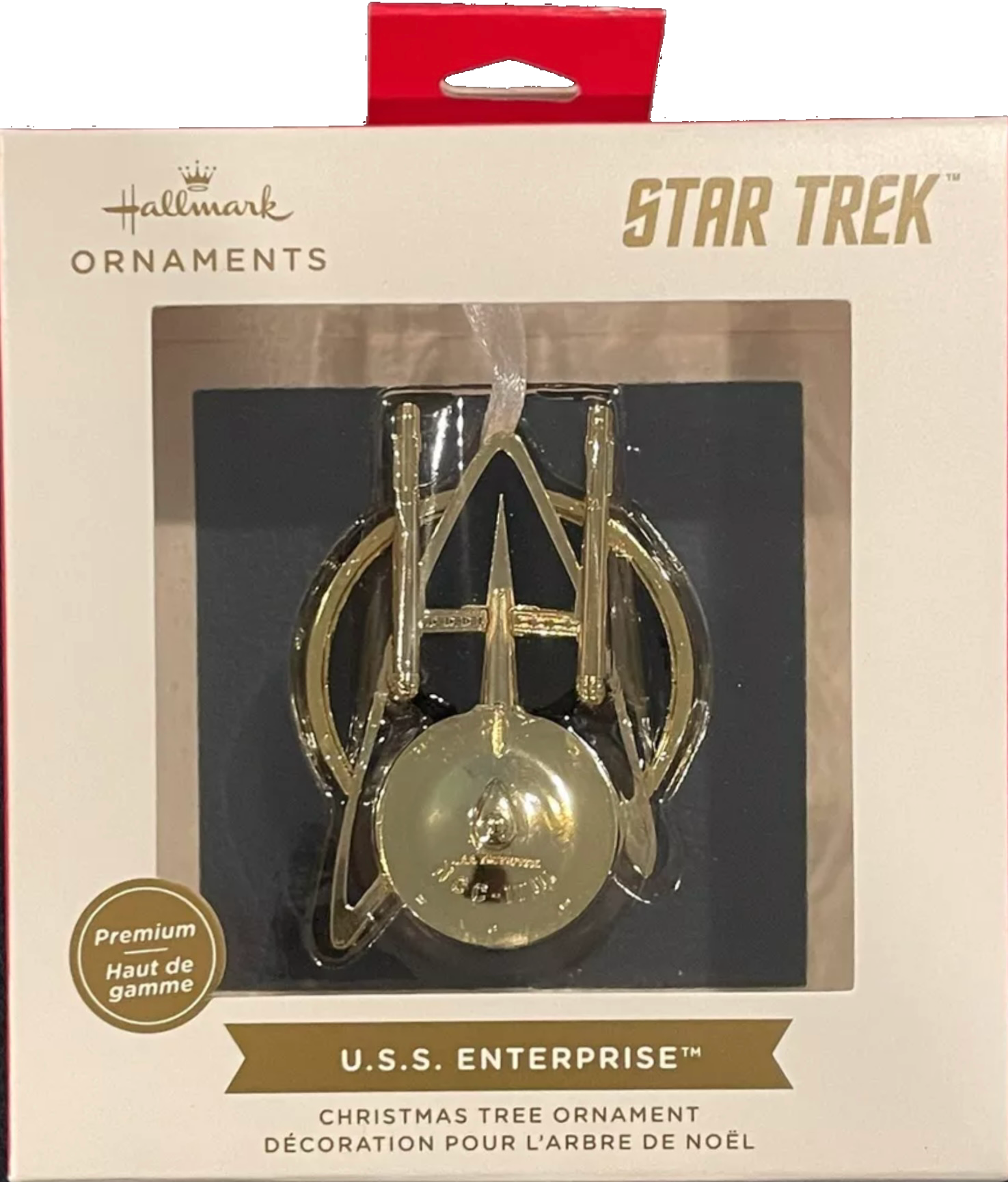 108f. 2022 Enterprise w/ Delta | Hallmark Star Trek Ornaments