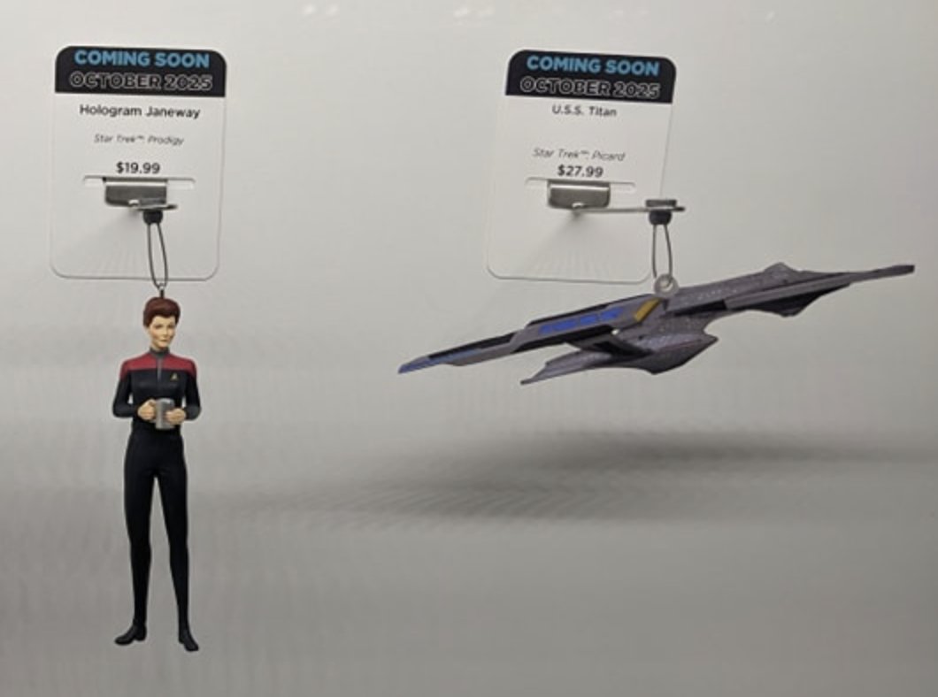 ‘25 Sneak Peeks at NYCC: Hologram Janeway and USS Titan! | Hallmark ...