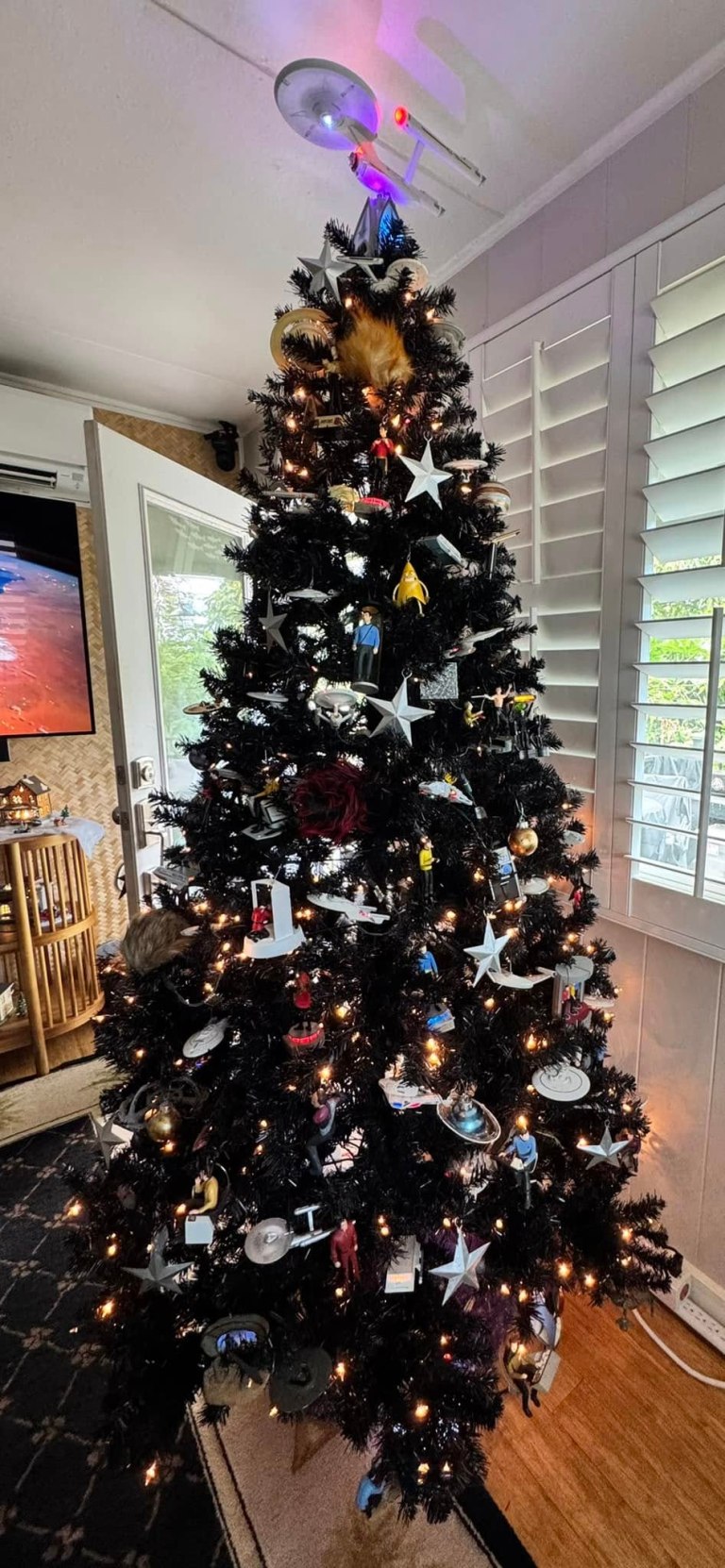 Black Trees | Hallmark Star Trek Ornaments