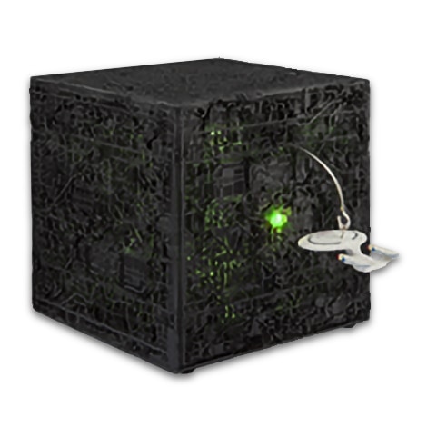 New for 2025! – Borg Cube Table Decoration | Hallmark Star Trek Ornaments