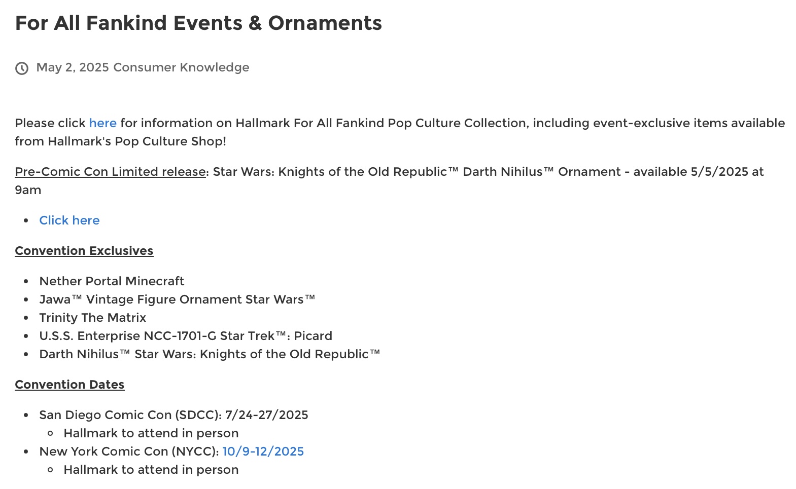 Hallmark Leaks 2025 Convention Exclusive Trek Ornament | Hallmark Star ...