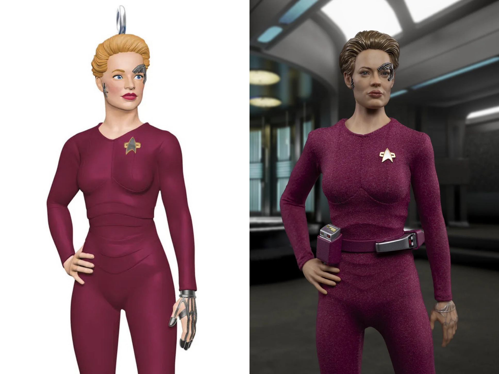 Artist Inspirations: Seven of Nine (2025) | Hallmark Star Trek Ornaments