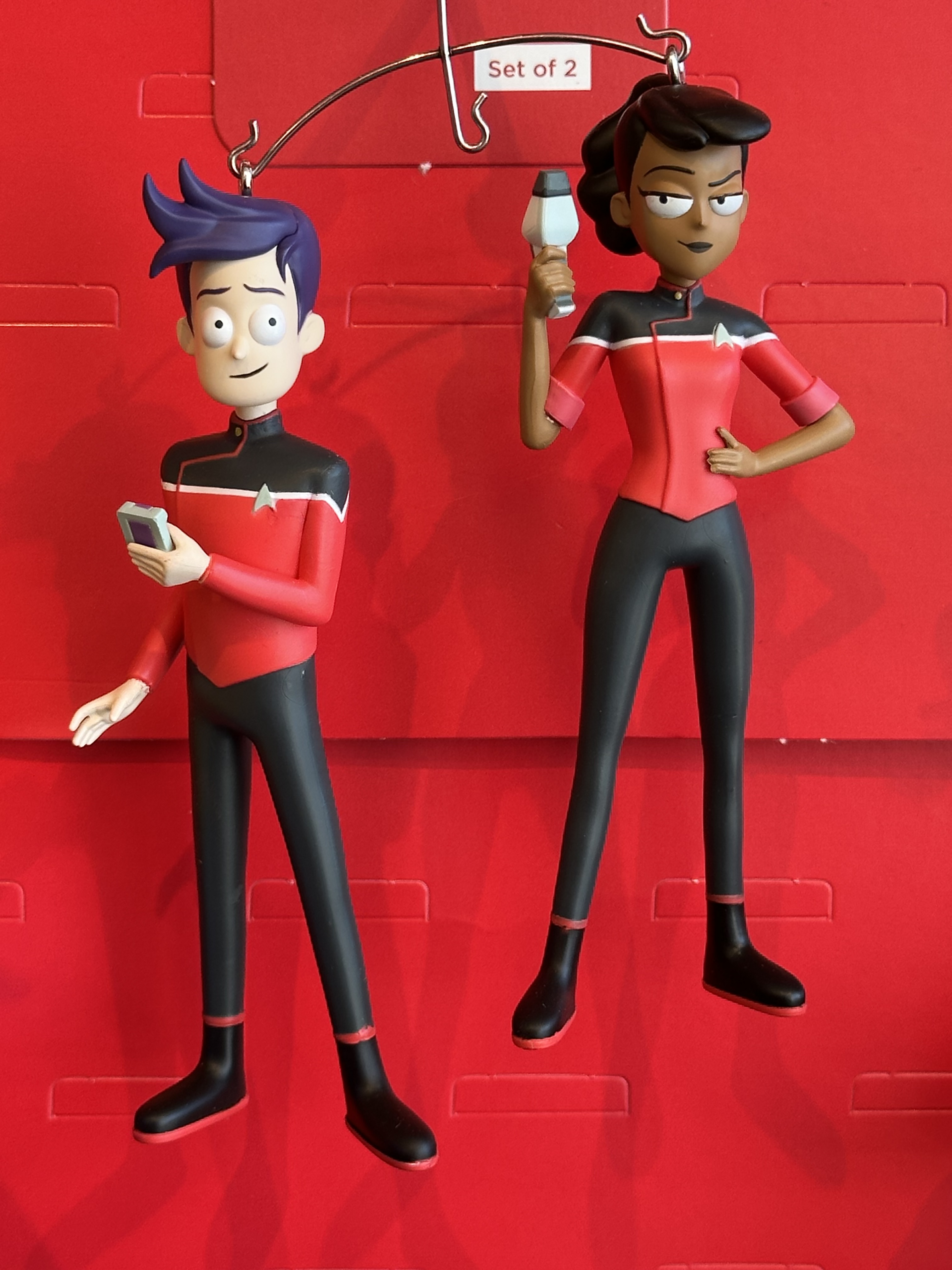 Boimler and Mariner in Stores Today! | Hallmark Star Trek Ornaments